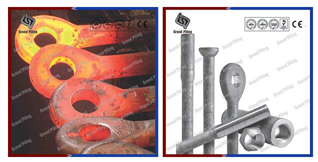 Sistema di tiranti SAS per palancole in acciaio (SAS500, SAS670 ...